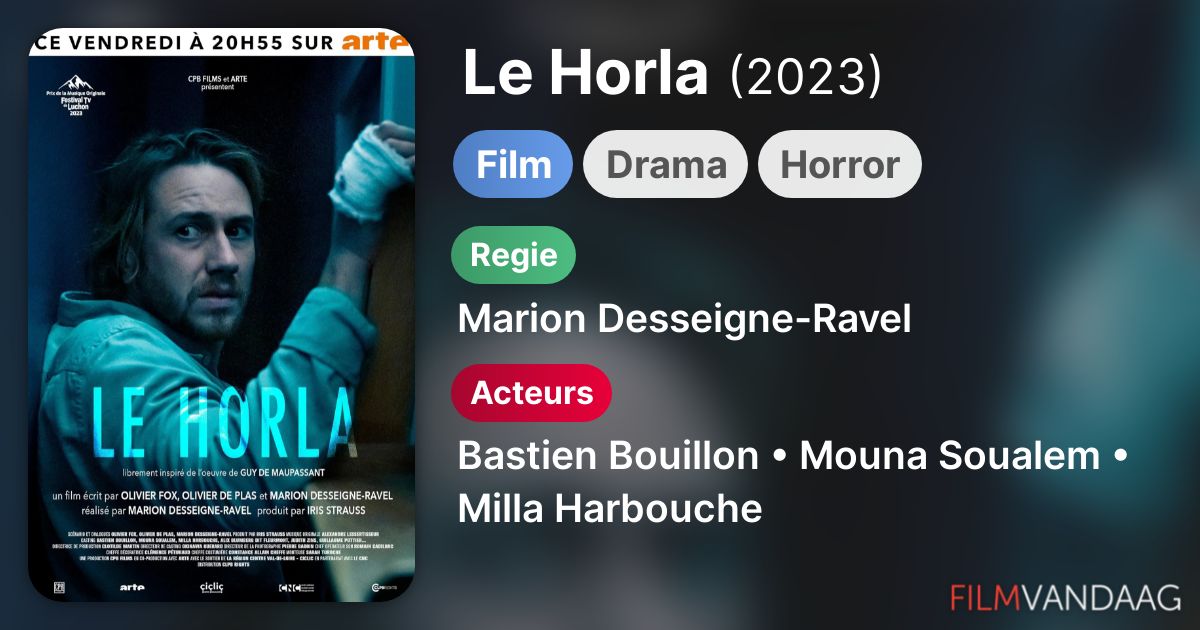 Le Horla (film, 2023) - FilmVandaag.nl