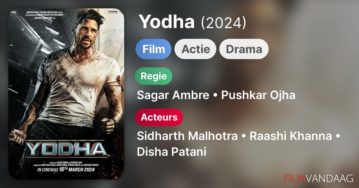 Yodha (film, 2024) - FilmVandaag.nl