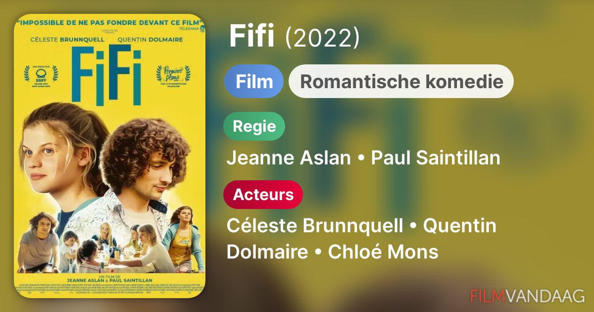 Fifi (film, 2022) - FilmVandaag.nl