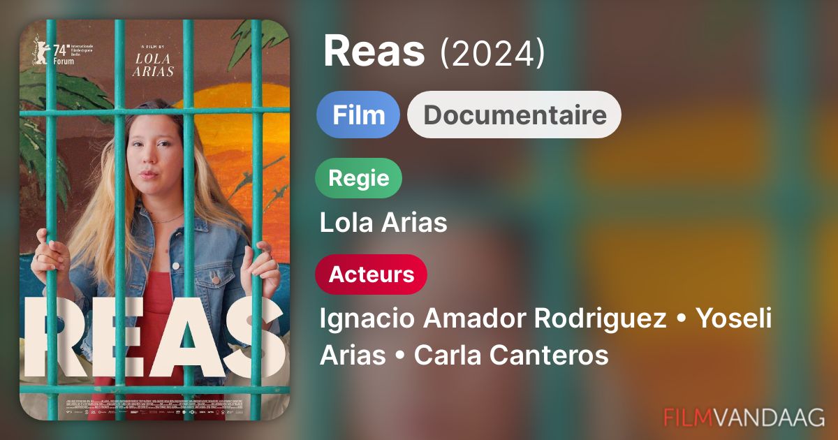 Reas (film, 2024) - FilmVandaag.nl