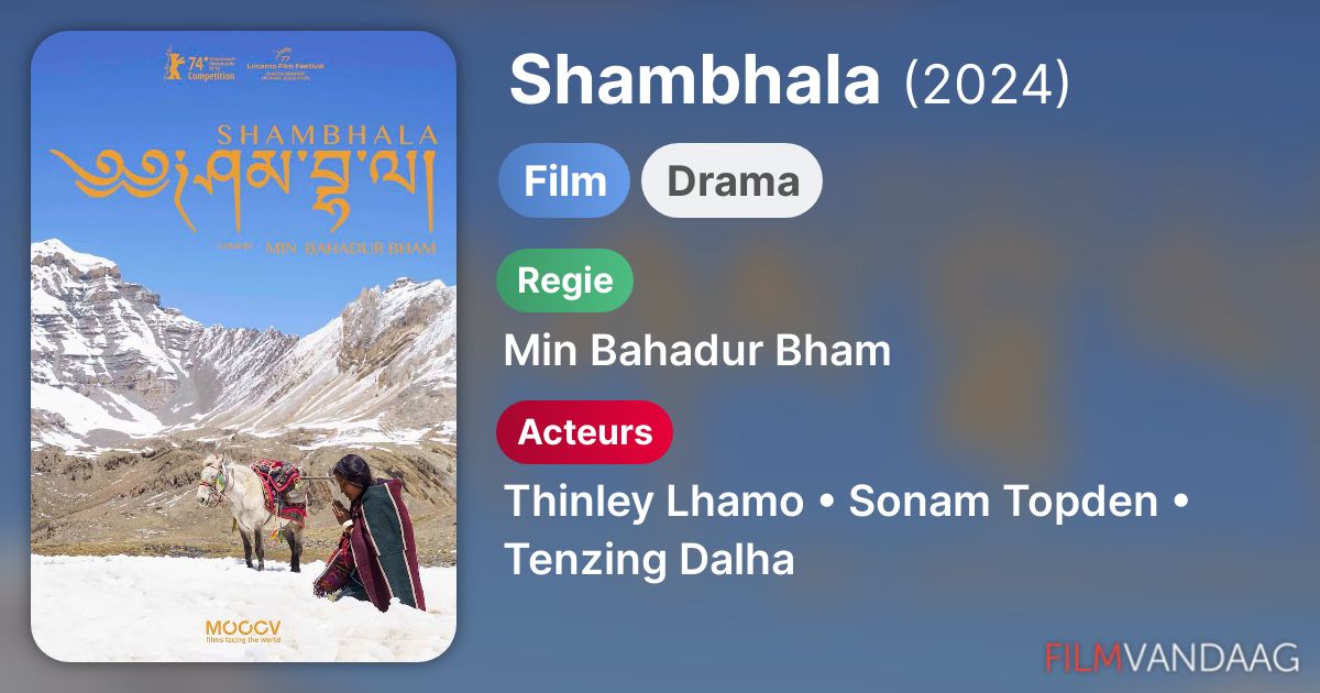 Shambhala (film, 2024) - FilmVandaag.nl