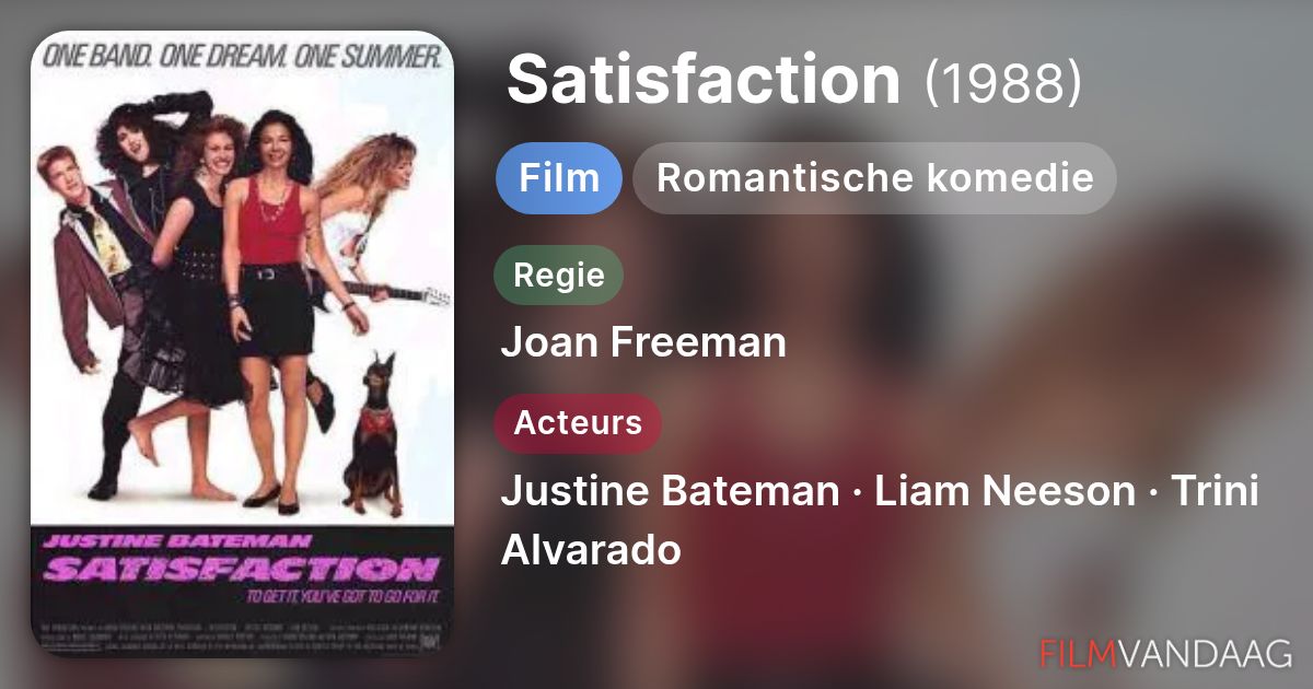 Satisfaction (film, 1988) - FilmVandaag.nl