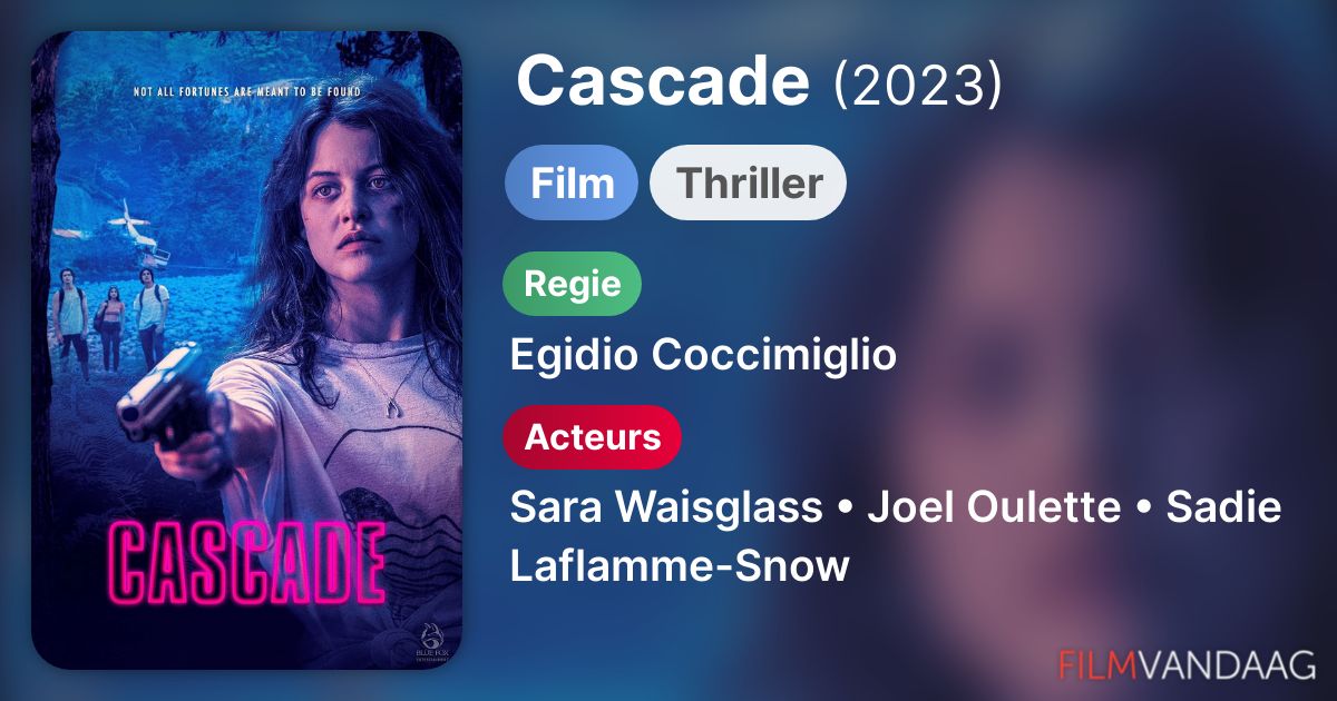 Cascade (film, 2023) - FilmVandaag.nl