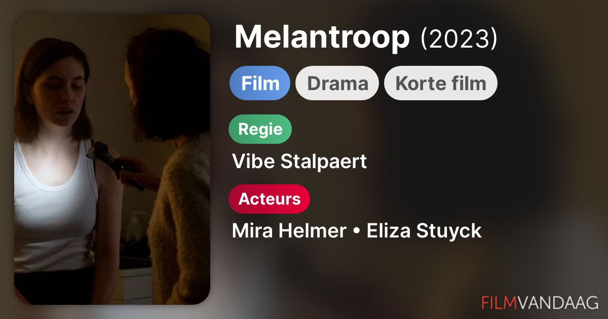 Melantroop (film, 2023) - FilmVandaag.nl