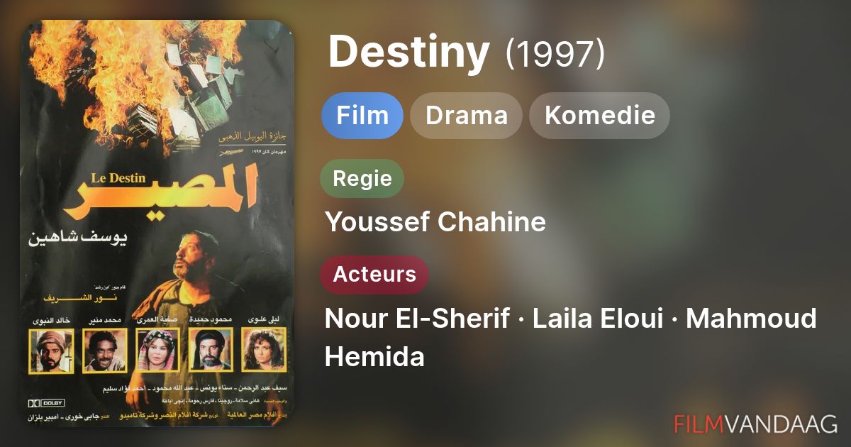 Destiny (film, 1997) - FilmVandaag.nl