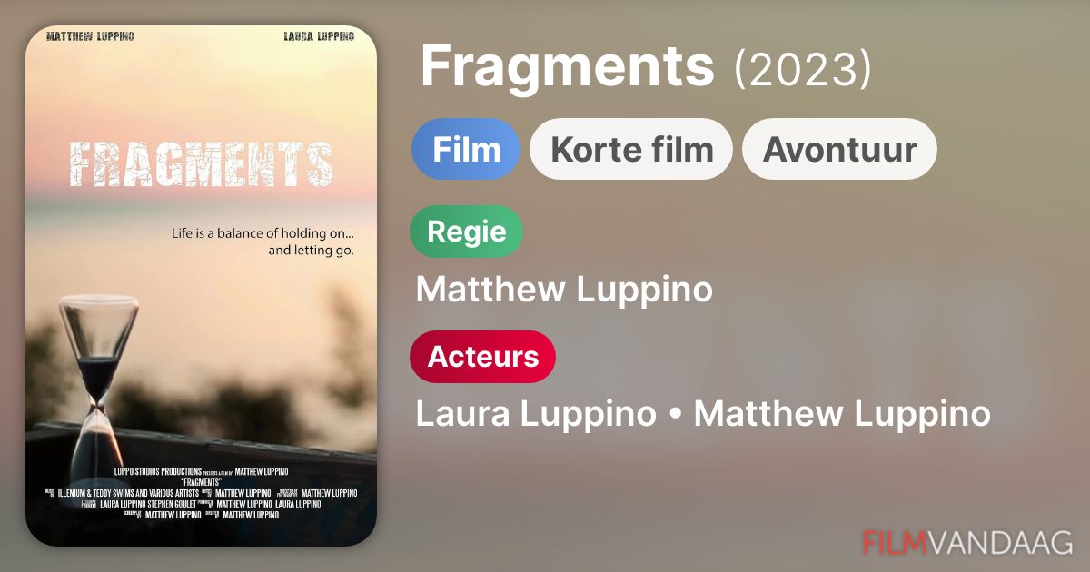 Fragments (film, 2023) - FilmVandaag.nl