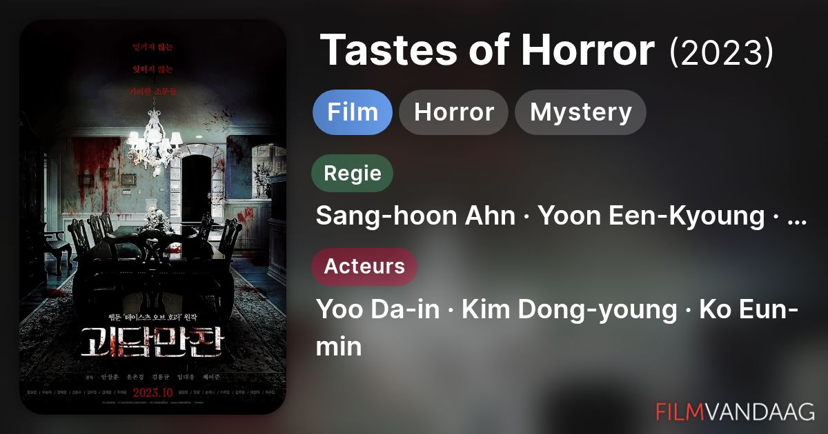 Tastes of Horror (film, 2023) - FilmVandaag.nl