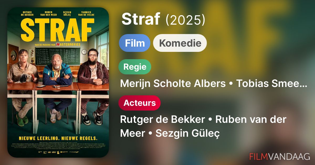 Straf in de Bioscoop (Alle Bioscooptijden) - FilmVandaag.nl