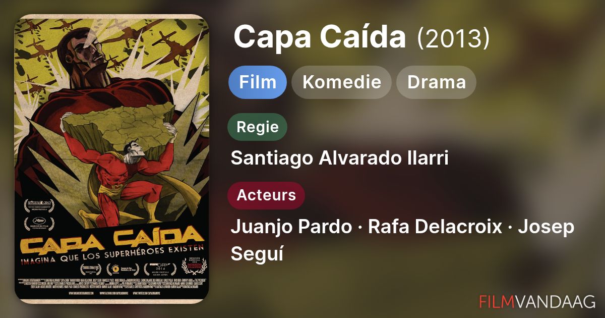 Capa Caída (film, 2013) kopen op dvd of blu-ray - FilmVandaag.nl