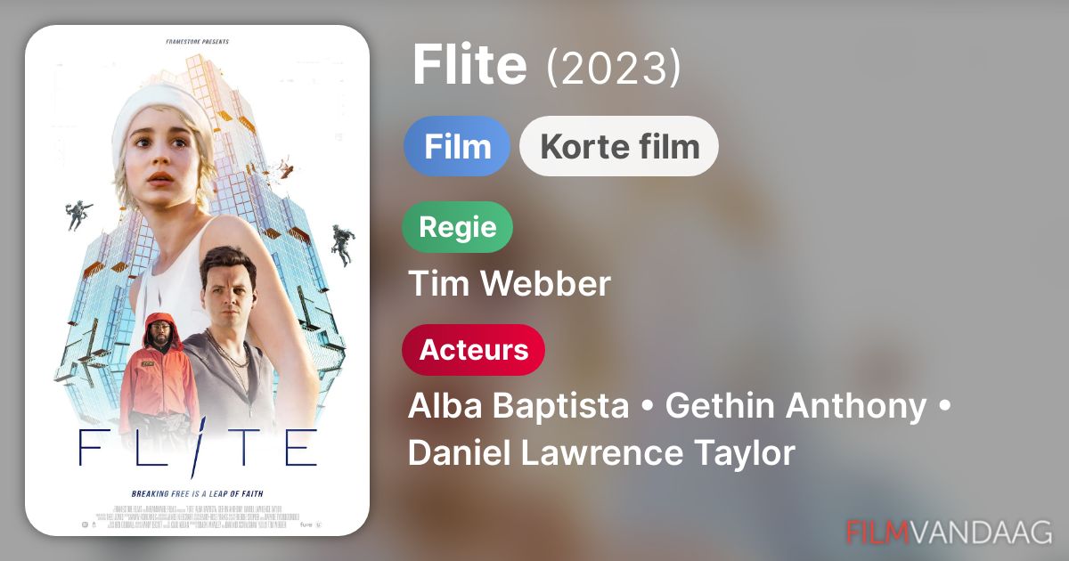 Flite (film, 2023) - FilmVandaag.nl