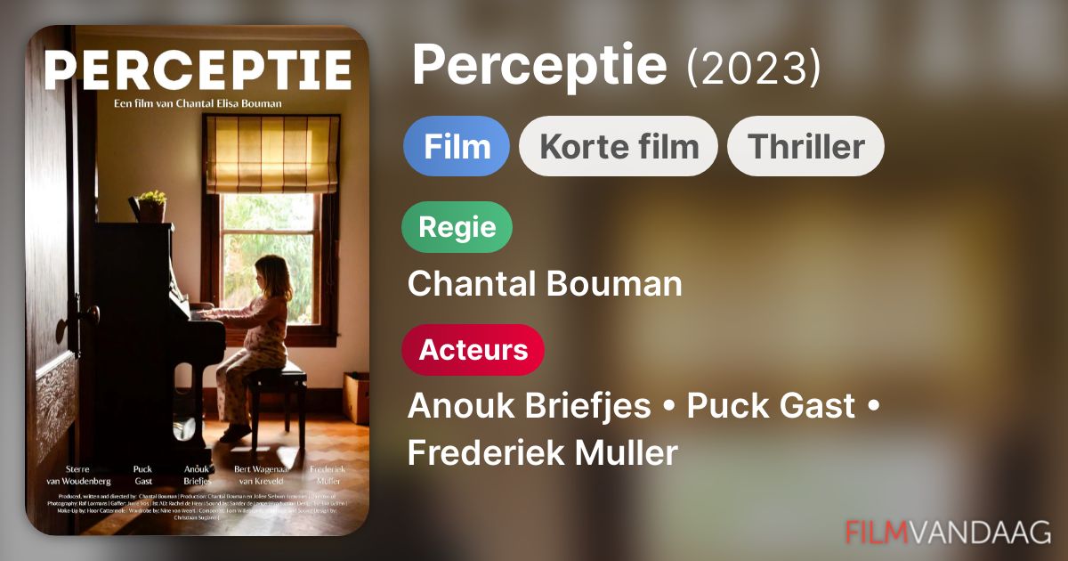 Perceptie (film, 2023) - FilmVandaag.nl