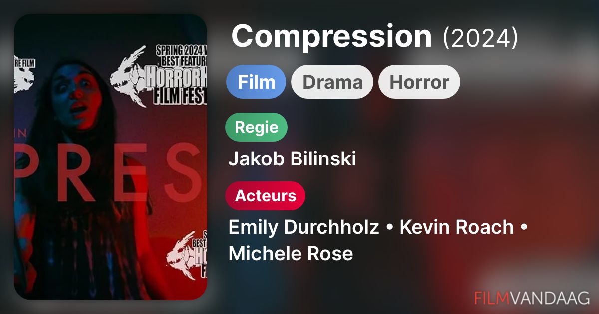Compression (film, 2024) kopen op dvd of blu-ray - FilmVandaag.nl