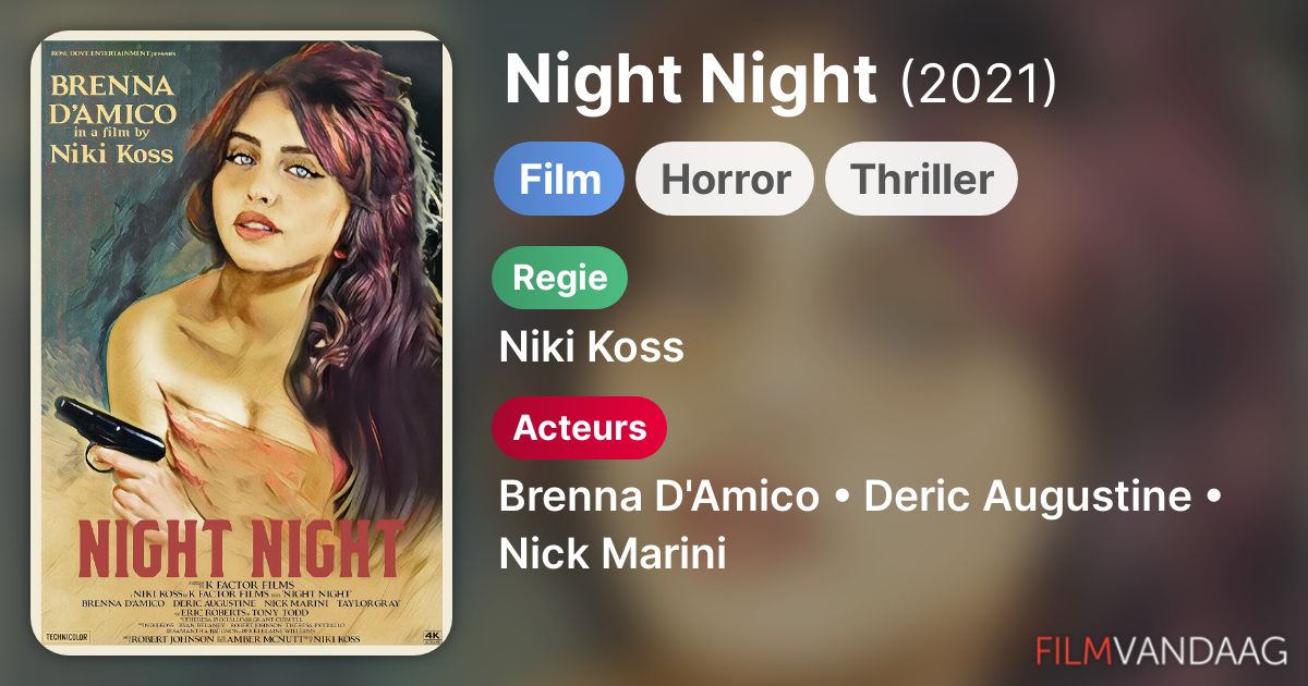 Night Night (film, 2021) - FilmVandaag.nl