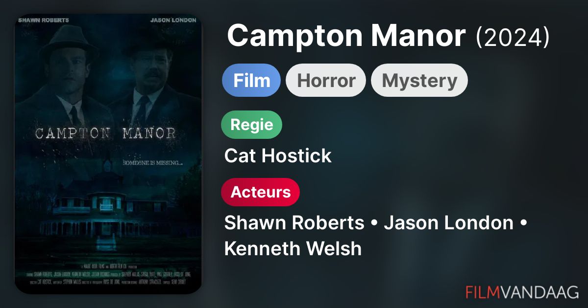 Campton Manor (film, 2024) - FilmVandaag.nl