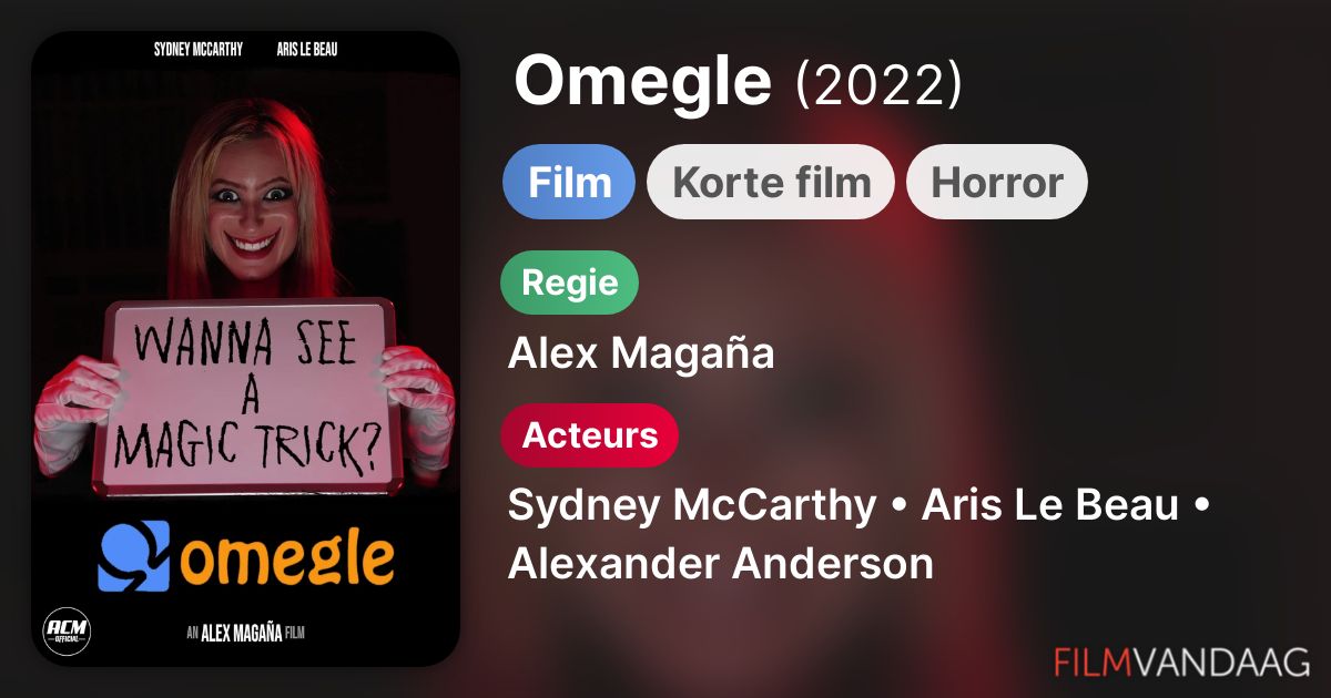 Omegle (film, 2022) - FilmVandaag.nl