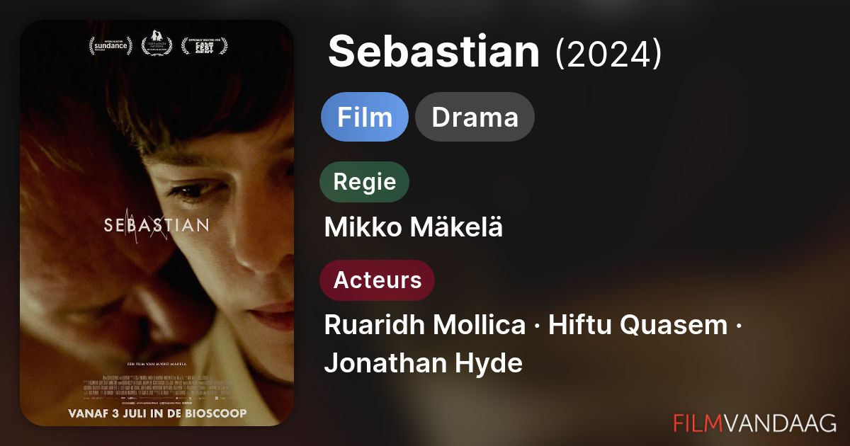 Sebastian (film, 2024) - FilmVandaag.nl