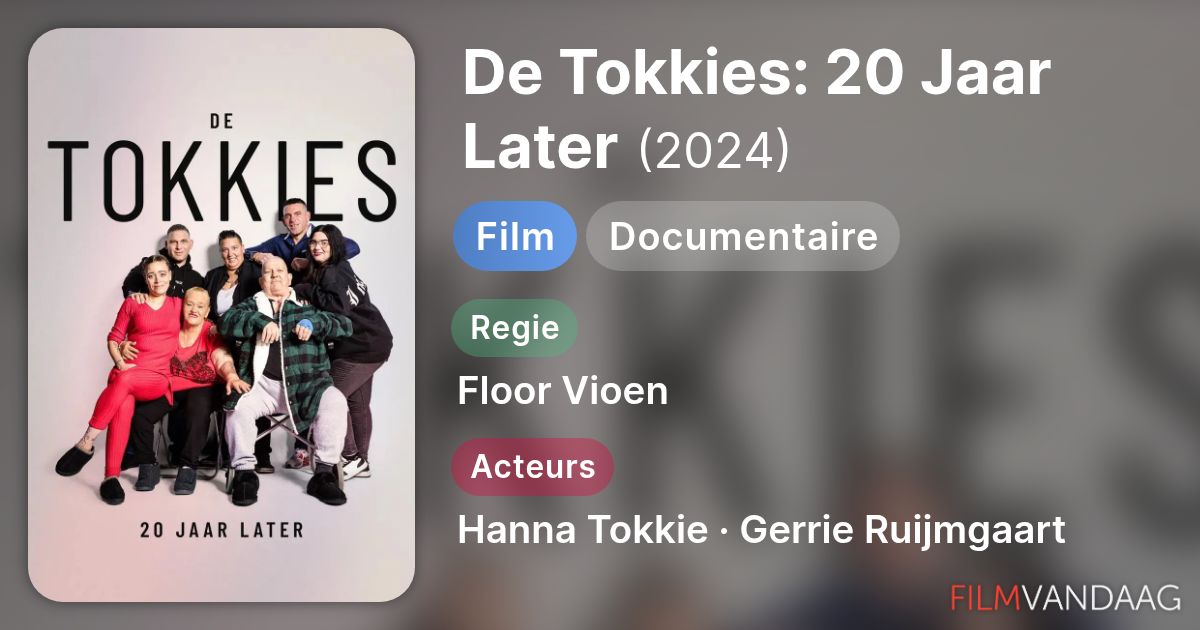 De Tokkies: 20 Jaar Later (film, 2024) Nu Online Kijken - FilmVandaag.nl
