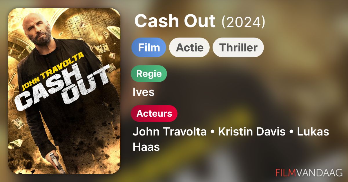 Cash Out (film, 2024) - FilmVandaag.nl