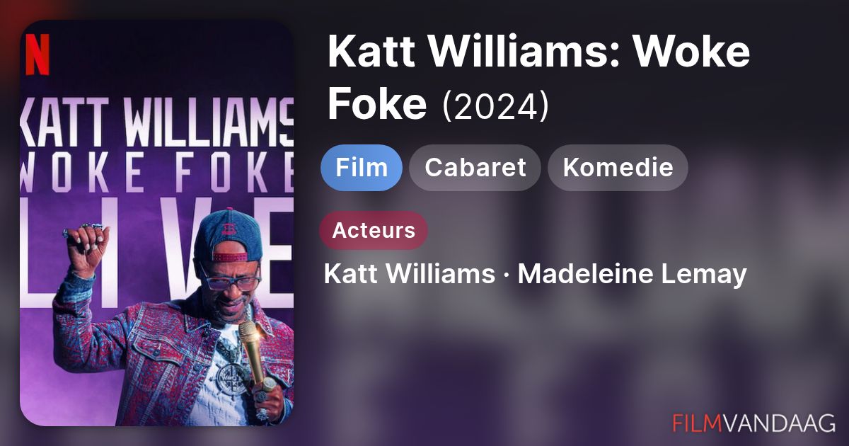 Katt Williams: Woke Foke (film, 2024) kopen op dvd of blu-ray ...