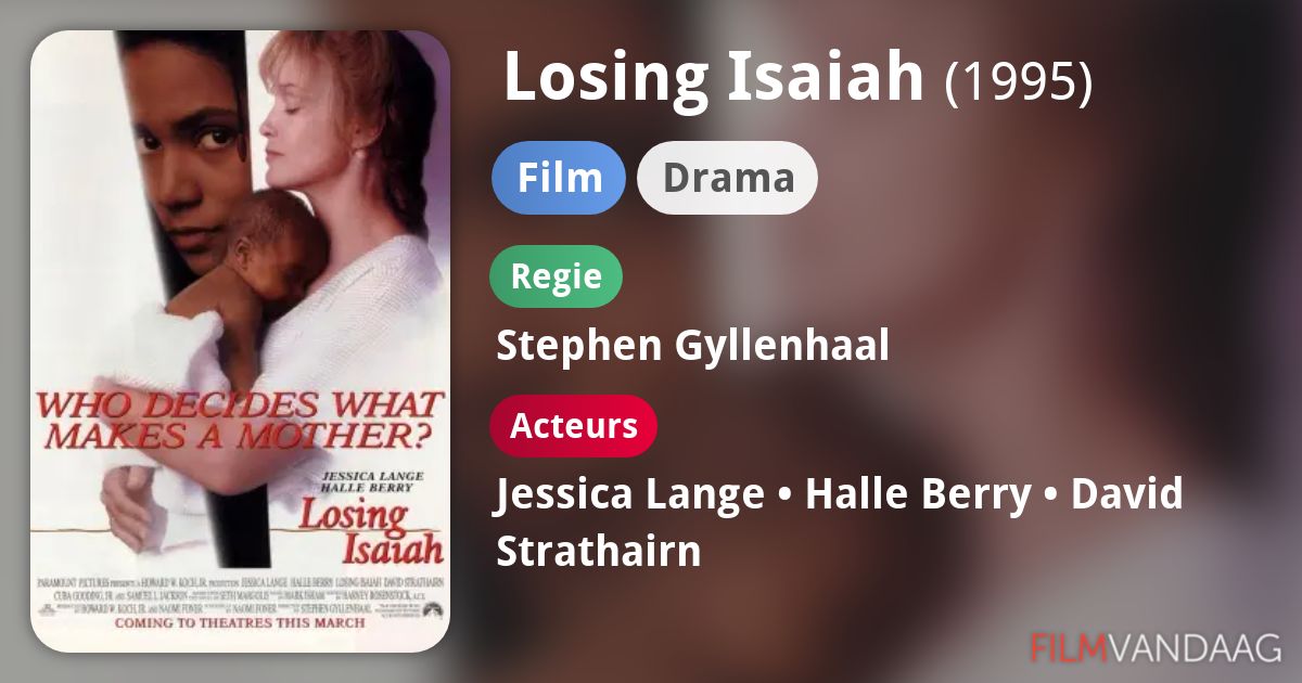Losing Isaiah (film, 1995) - FilmVandaag.nl