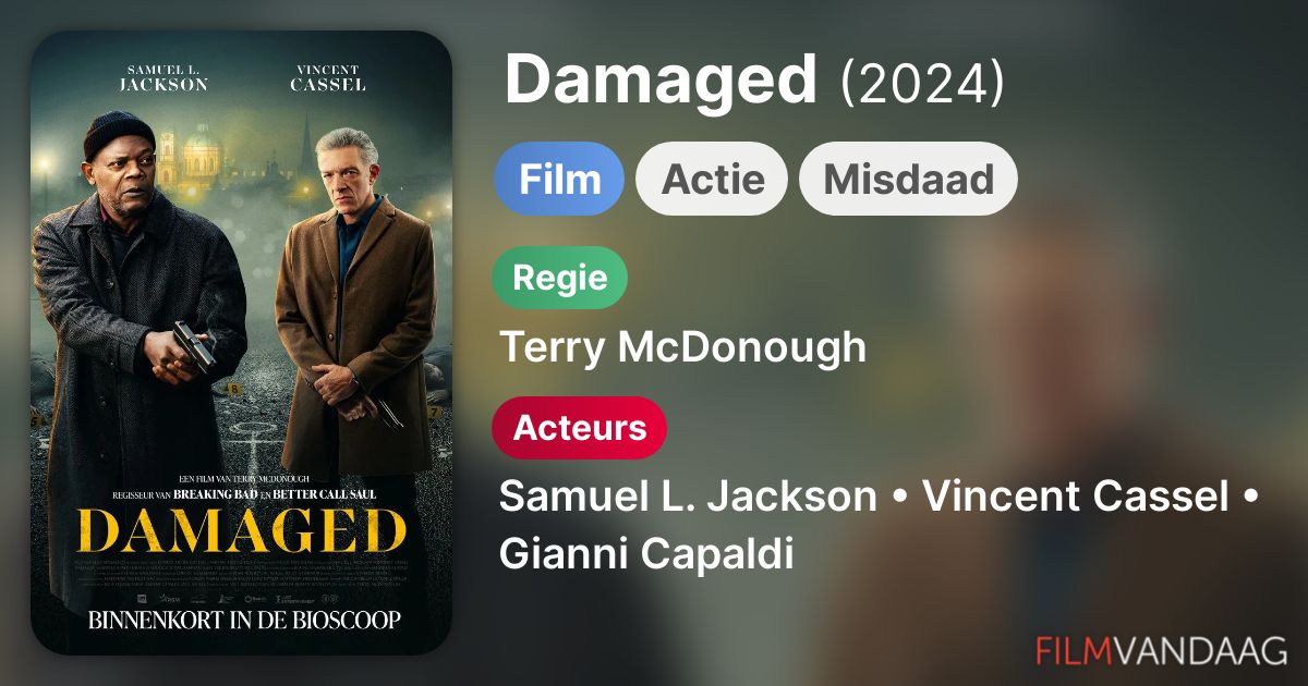 Damaged (film, 2024) - FilmVandaag.nl