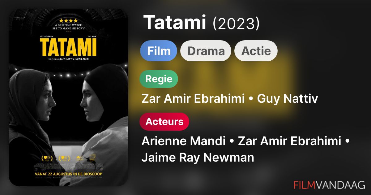 Tatami (film, 2023) - FilmVandaag.nl