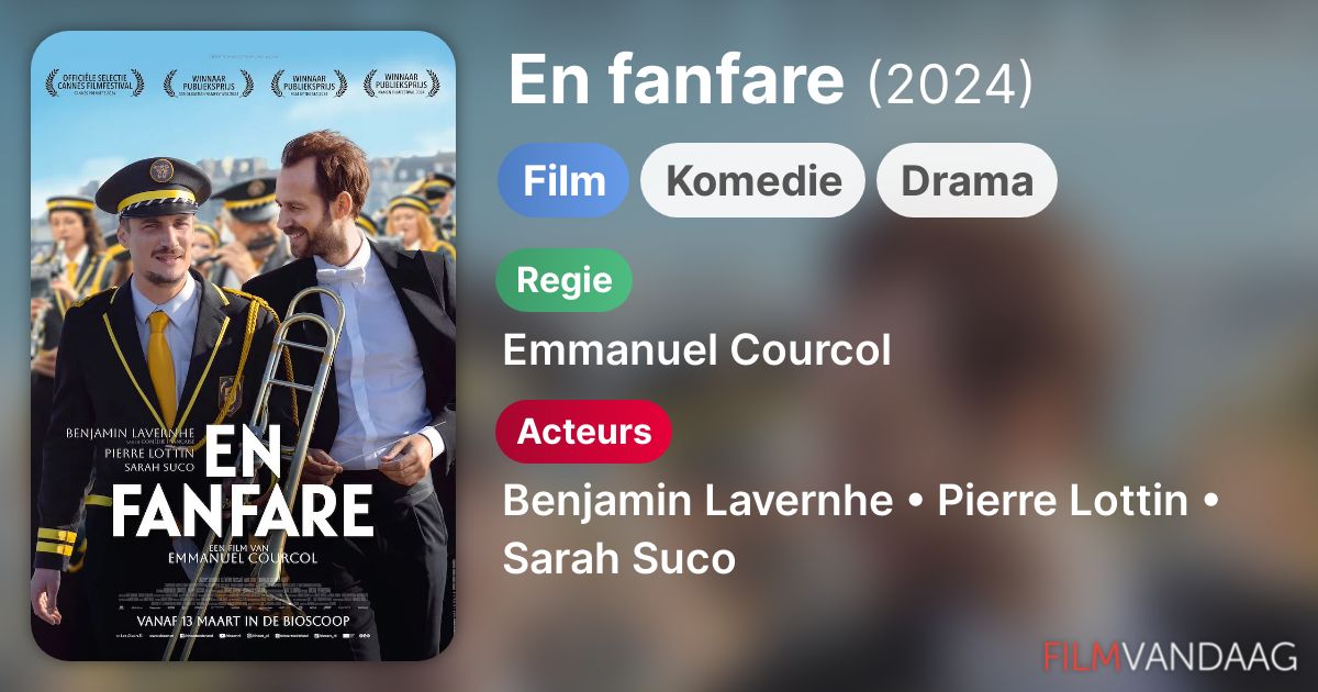 En fanfare (film, 2024) kopen op dvd of blu-ray - FilmVandaag.nl
