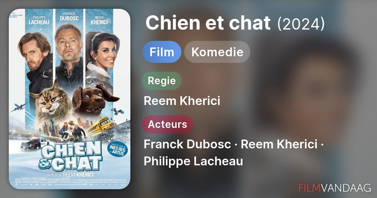 Chien et chat (film, 2024) - FilmVandaag.nl