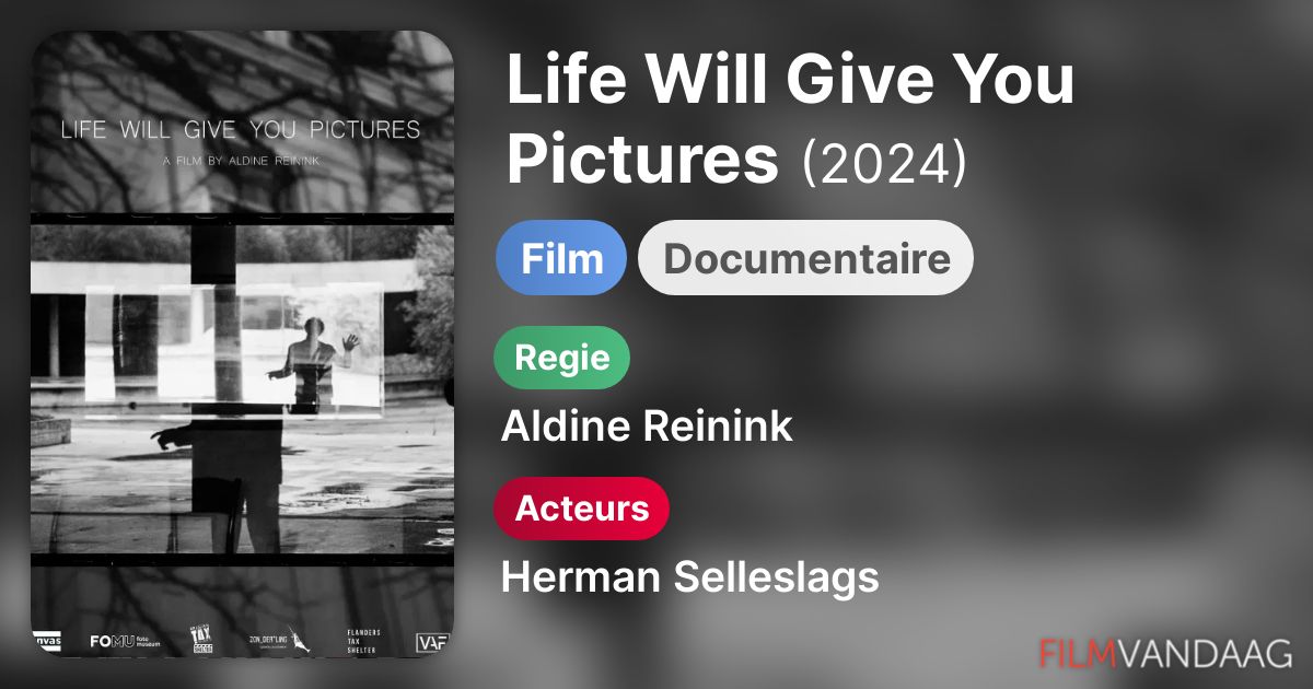 Life Will Give You Pictures (film, 2023) kopen op dvd of blu-ray - FilmVandaag.nl