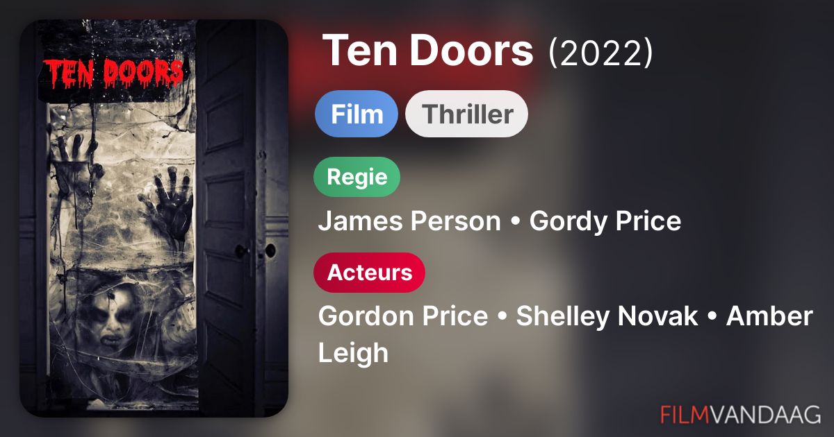 Ten Doors (film, 2022) - FilmVandaag.nl
