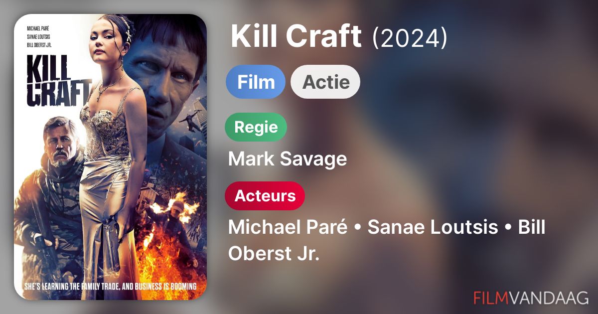 Kill Craft (film, 2024) - FilmVandaag.nl