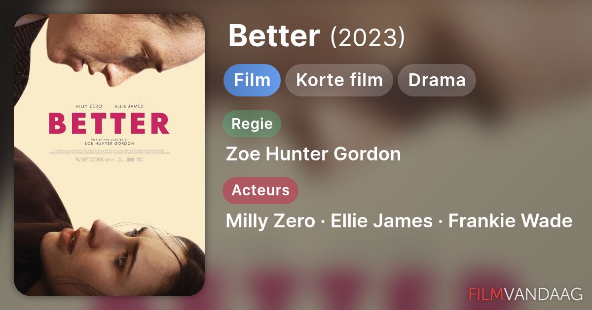 Better (film, 2023) kopen op dvd of blu-ray - FilmVandaag.nl