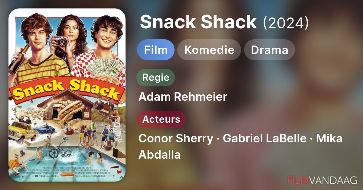 Snack Shack (film, 2024) Nu Online Kijken - FilmVandaag.nl