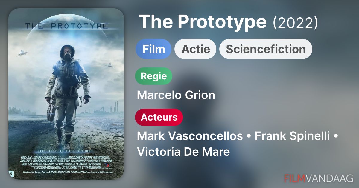 The Prototype (film, 2022) - FilmVandaag.nl