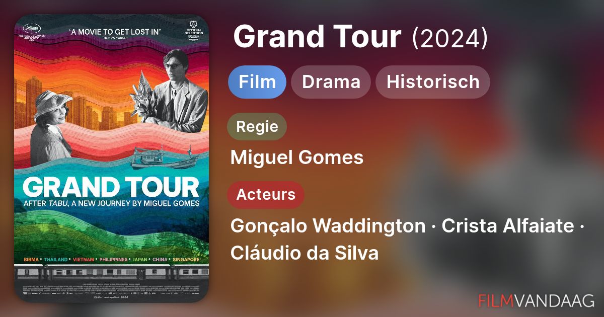 Grand Tour (film, 2024) - FilmVandaag.nl