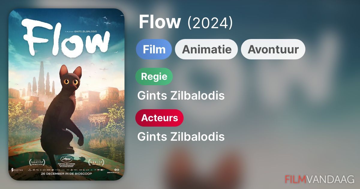 Flow (film, 2024) Nu Online Kijken - FilmVandaag.nl