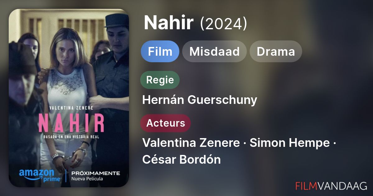 Nahir (film, 2024) - FilmVandaag.nl
