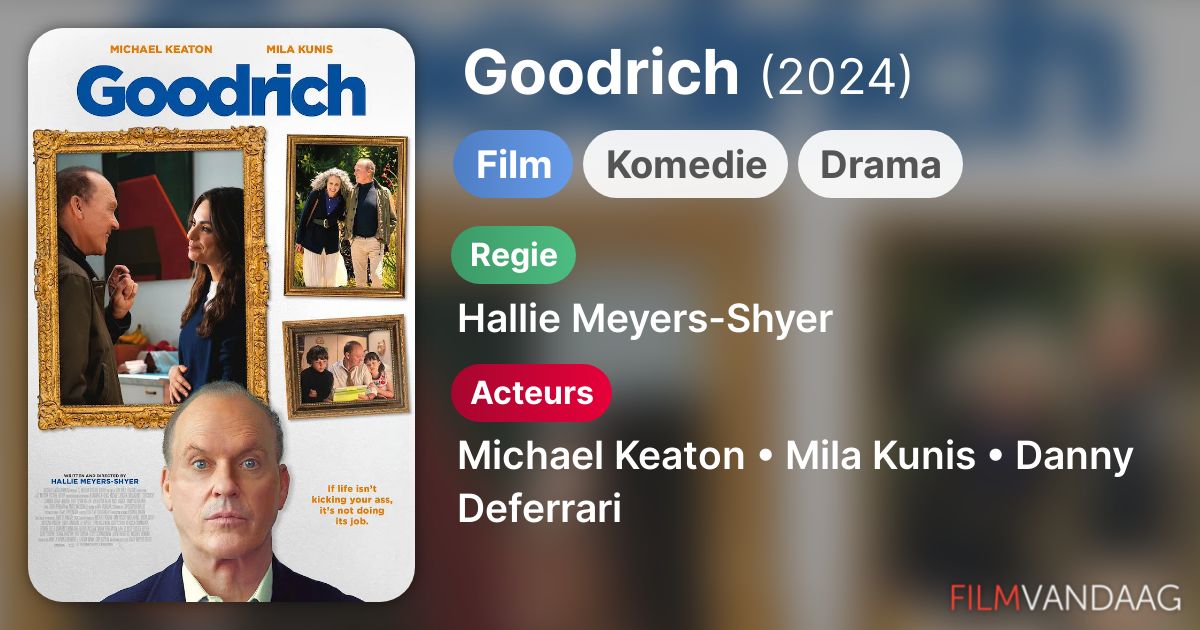 Alle acteurs in Goodrich (film) - FilmVandaag.nl
