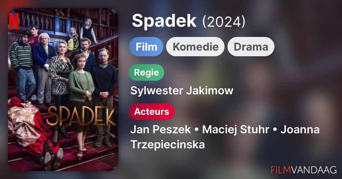 Spadek (film, 2024) Nu Online Kijken - FilmVandaag.nl