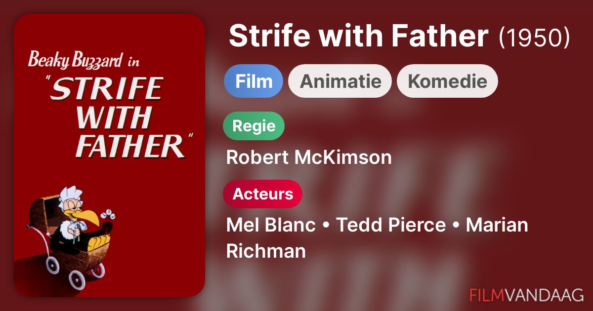 Strife with Father (film, 1950) - FilmVandaag.nl