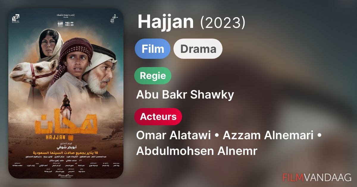 Hajjan (film, 2023) - FilmVandaag.nl