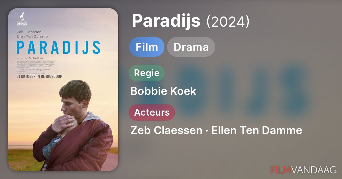 Paradijs (film, 2024) - FilmVandaag.nl