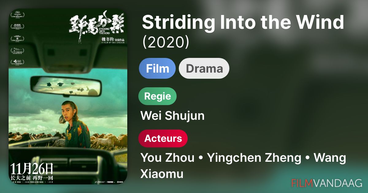 Striding Into the Wind (film, 2020) - FilmVandaag.nl