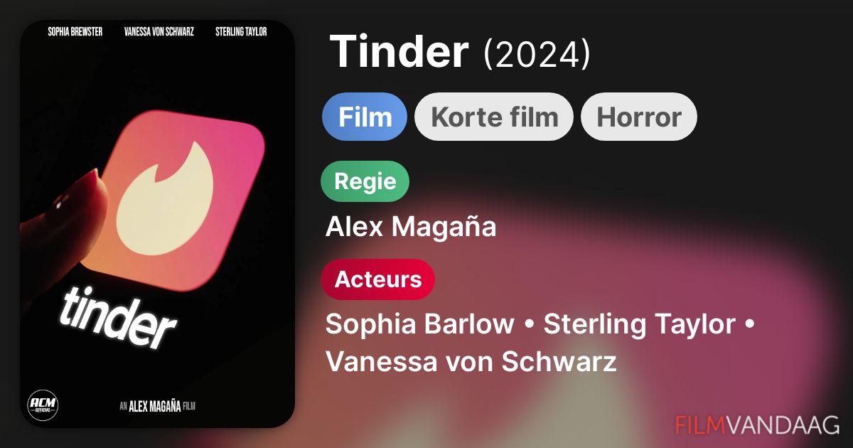 Tinder (film, 2024) kopen op dvd of blu-ray - FilmVandaag.nl