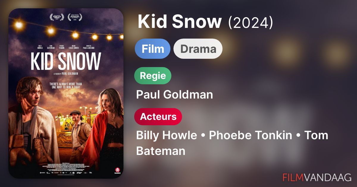 Kid Snow (film, 2024) - FilmVandaag.nl