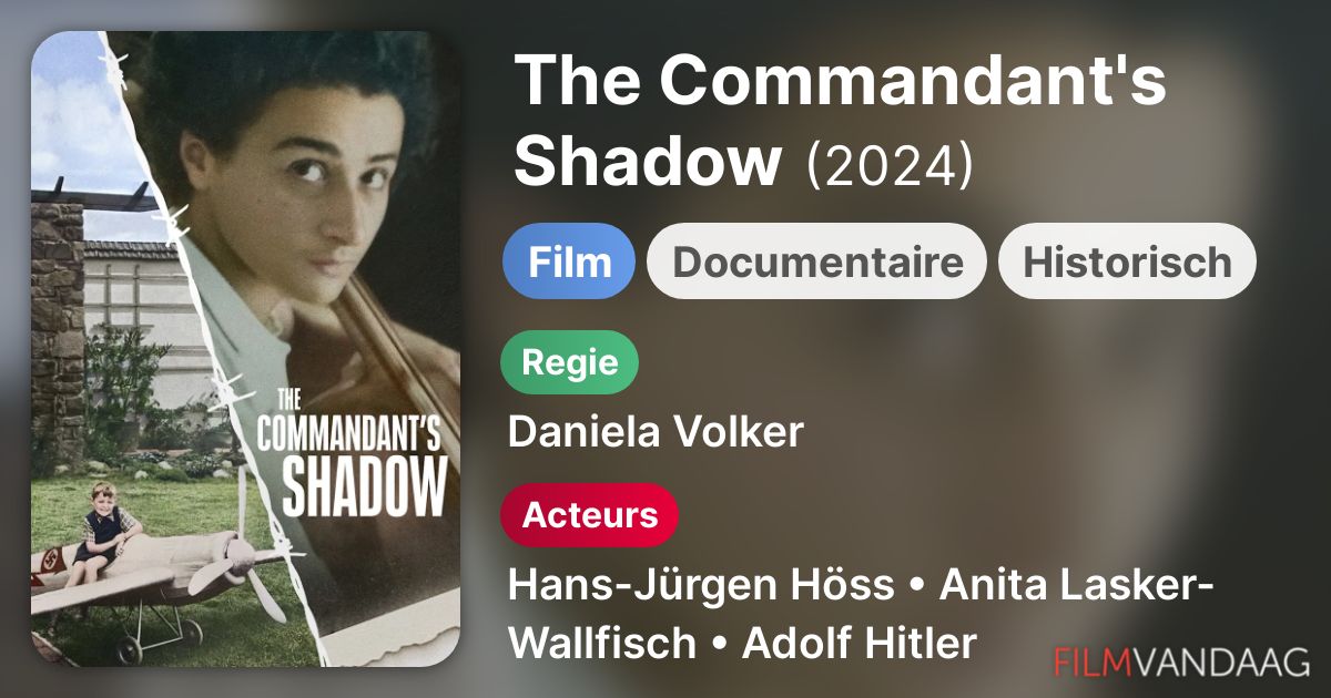 The Commandant's Shadow (film, 2024) - FilmVandaag.nl