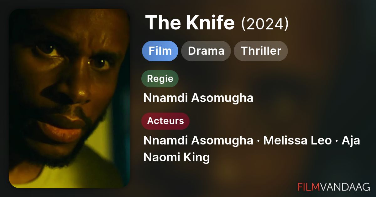 The Knife (film, 2024) - FilmVandaag.nl