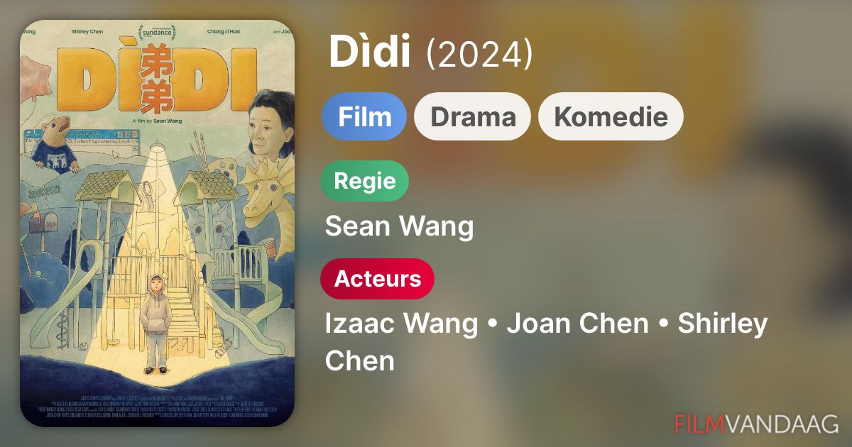 Dìdi (film, 2024) - FilmVandaag.nl