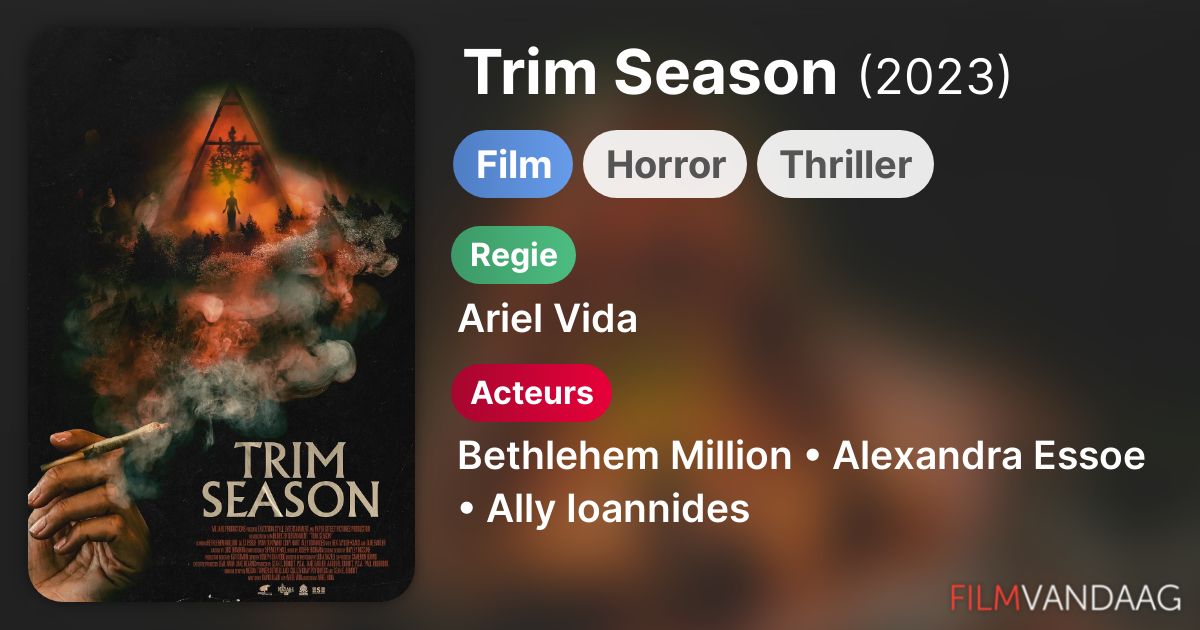 Trim Season (film, 2023) - FilmVandaag.nl