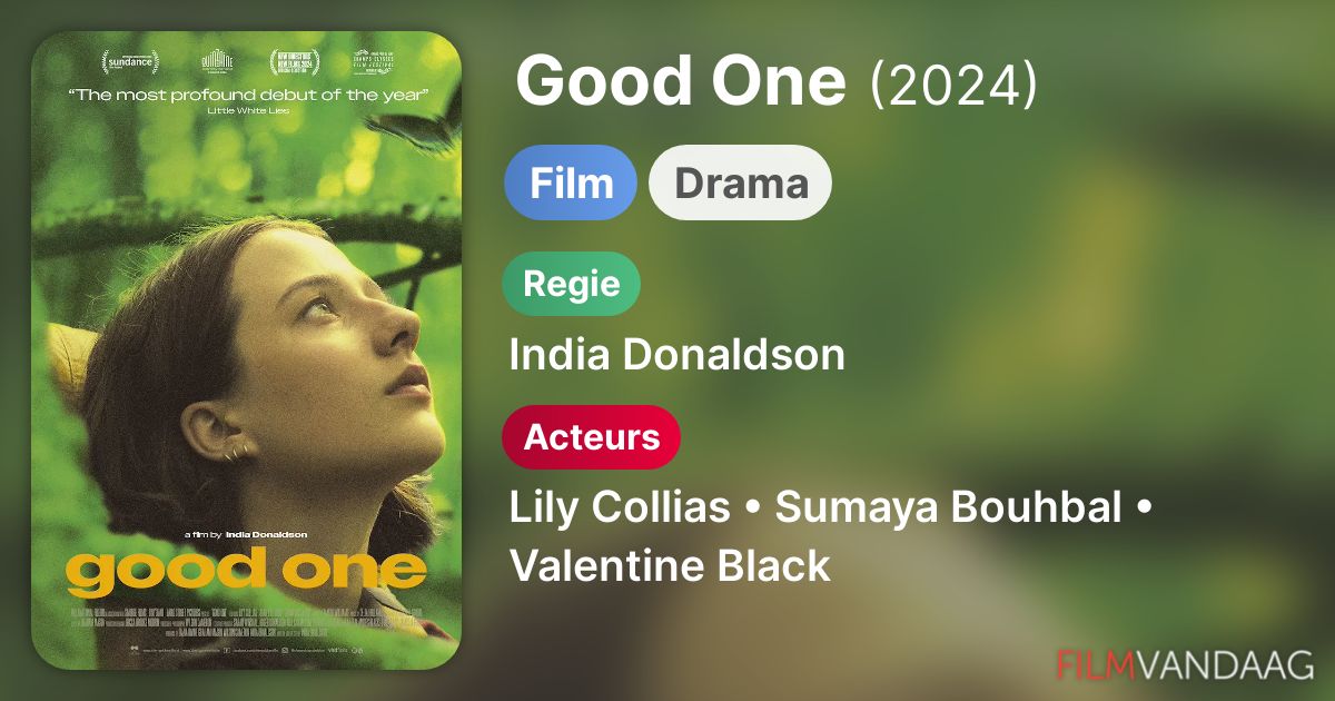 Good One (film, 2024) - FilmVandaag.nl